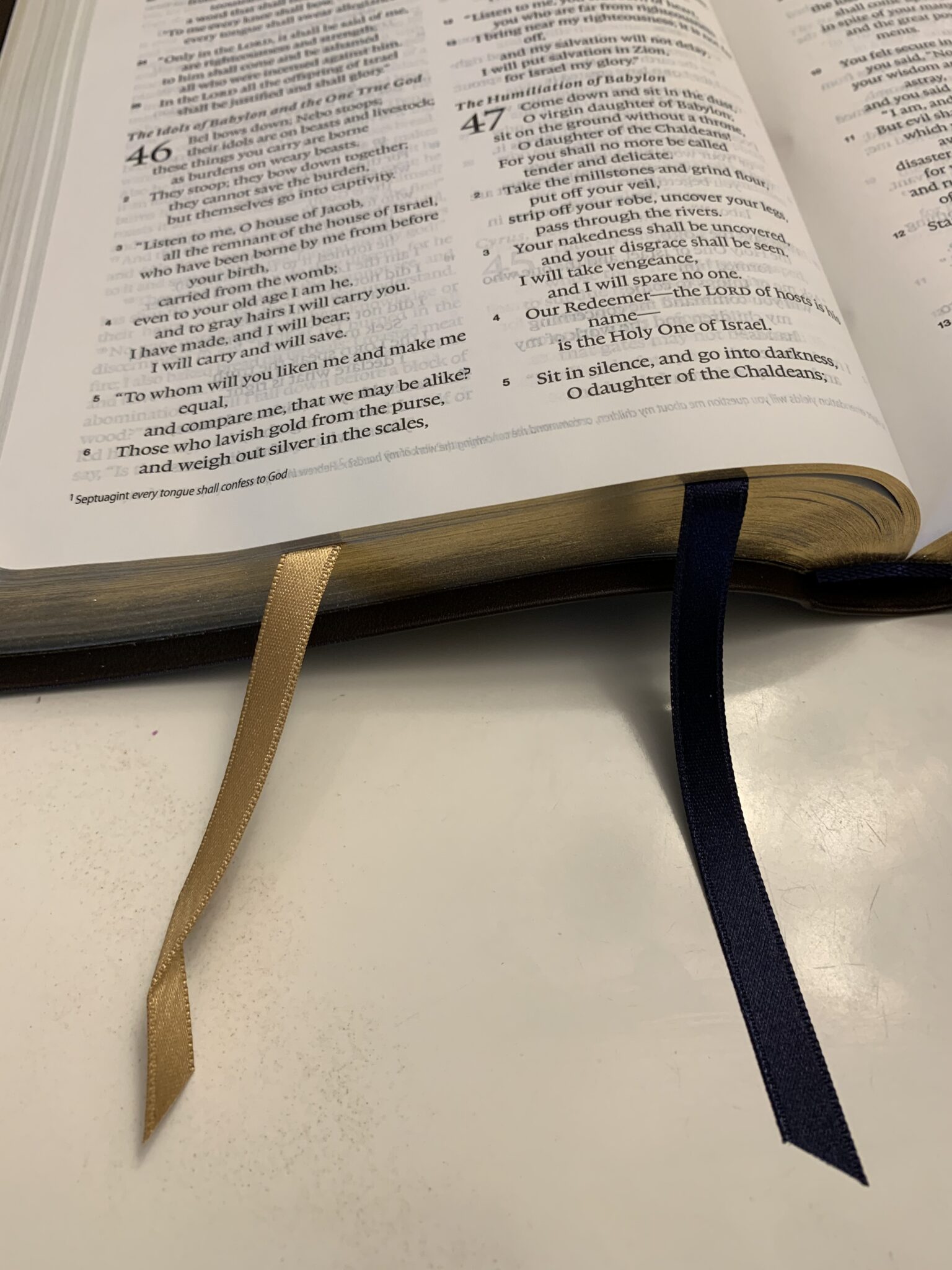 FIRST LOOK: ESV-CE Bonded Leather (Mahogany) – Catholic Bible Talk