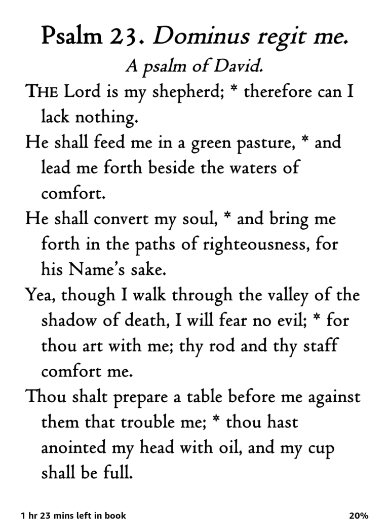 The Psalter of King David: Part 1 — Guest Post by M. B. – Catholic ...