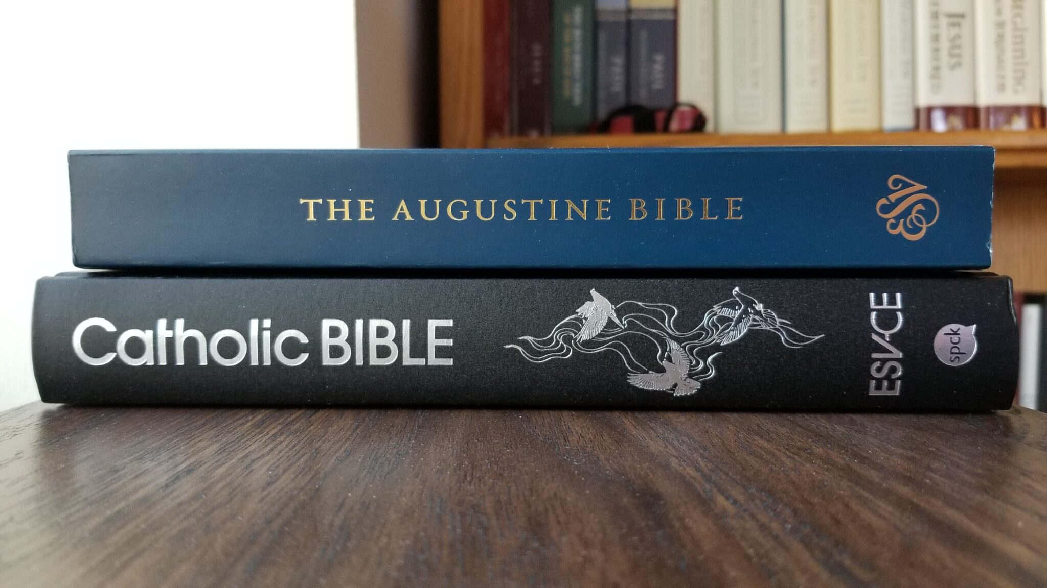Comparing the Augustine Bible to the new SPCK Hardcover ESV-CE ...