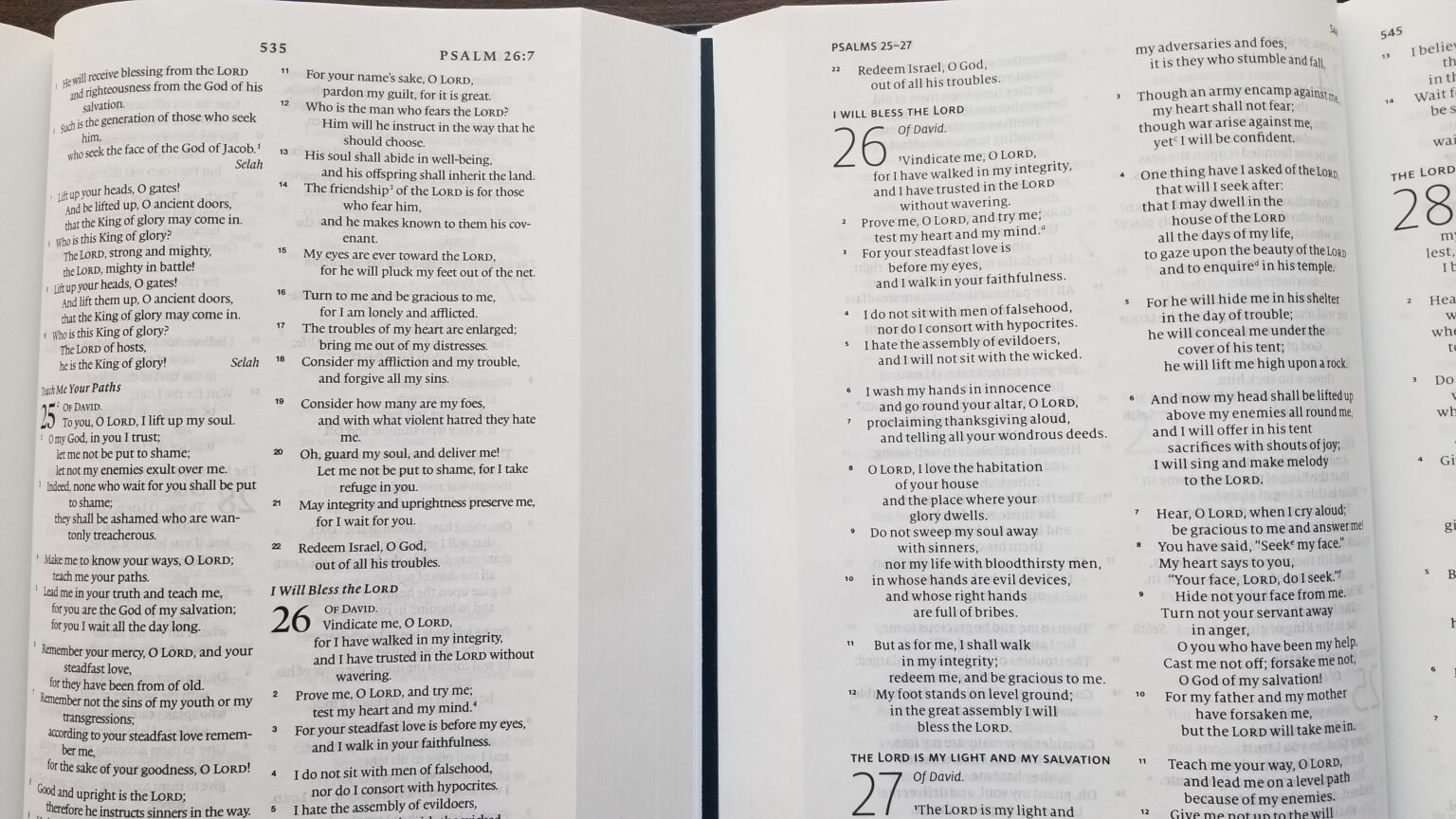 Comparing the Augustine Bible to the new SPCK Hardcover ESV-CE ...