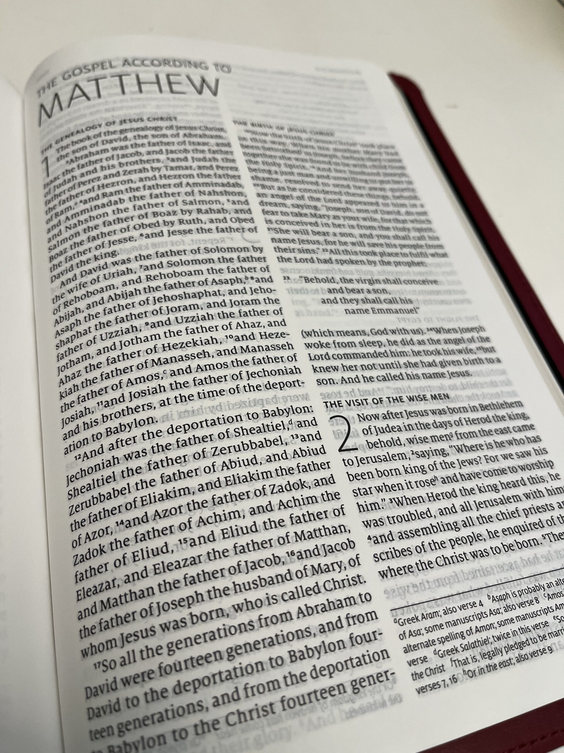 First Look: Cambridge ESV-CE Cornerstone – Catholic Bible Talk