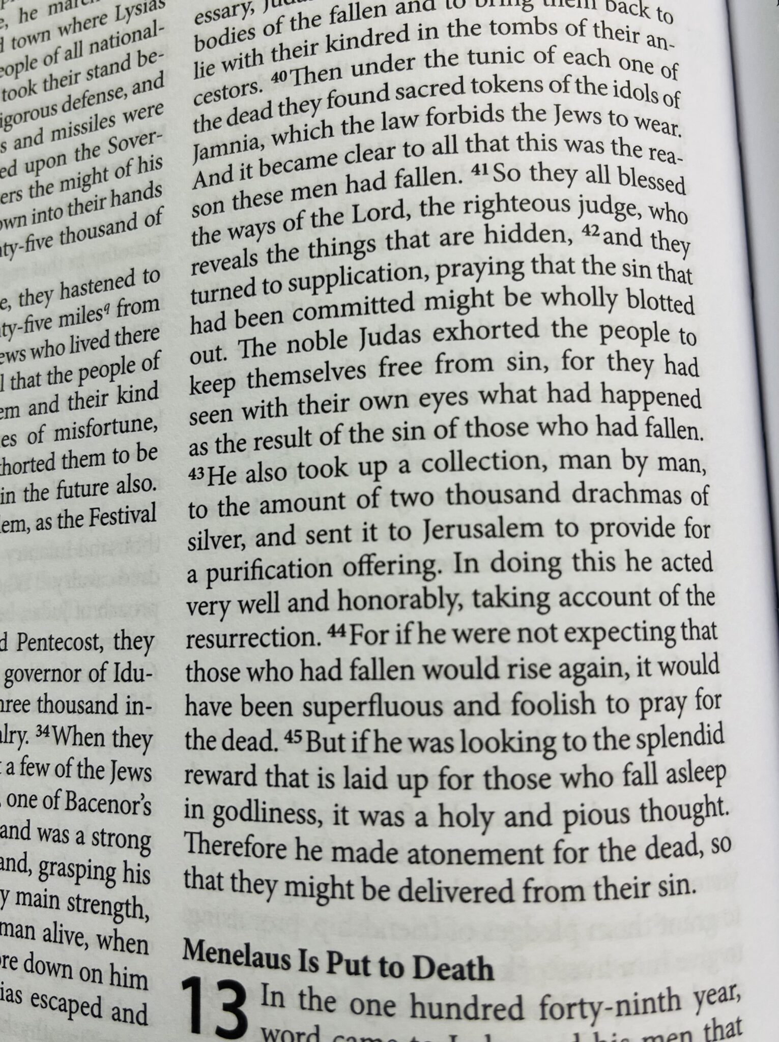 Review: Cambridge NRSVUE Apocrypha – Catholic Bible Talk