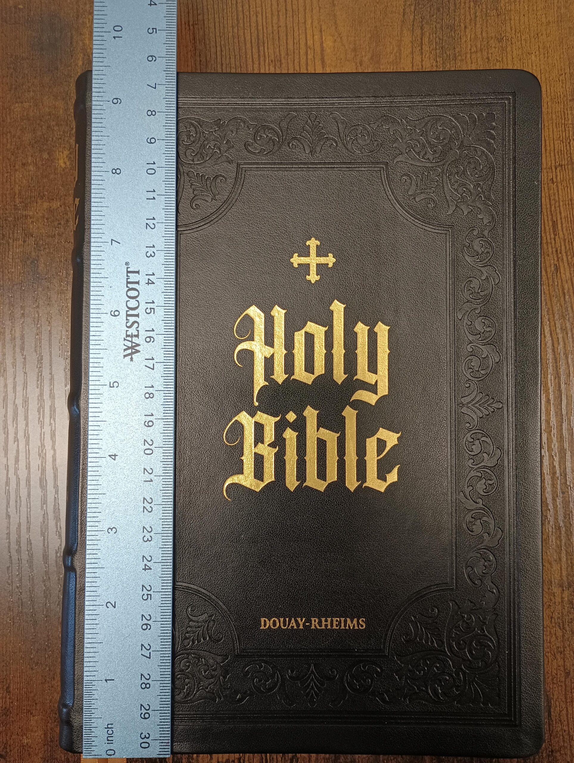 Review: Douay-Rheims Large Print Edition from TAN Books — Guest Post by ...